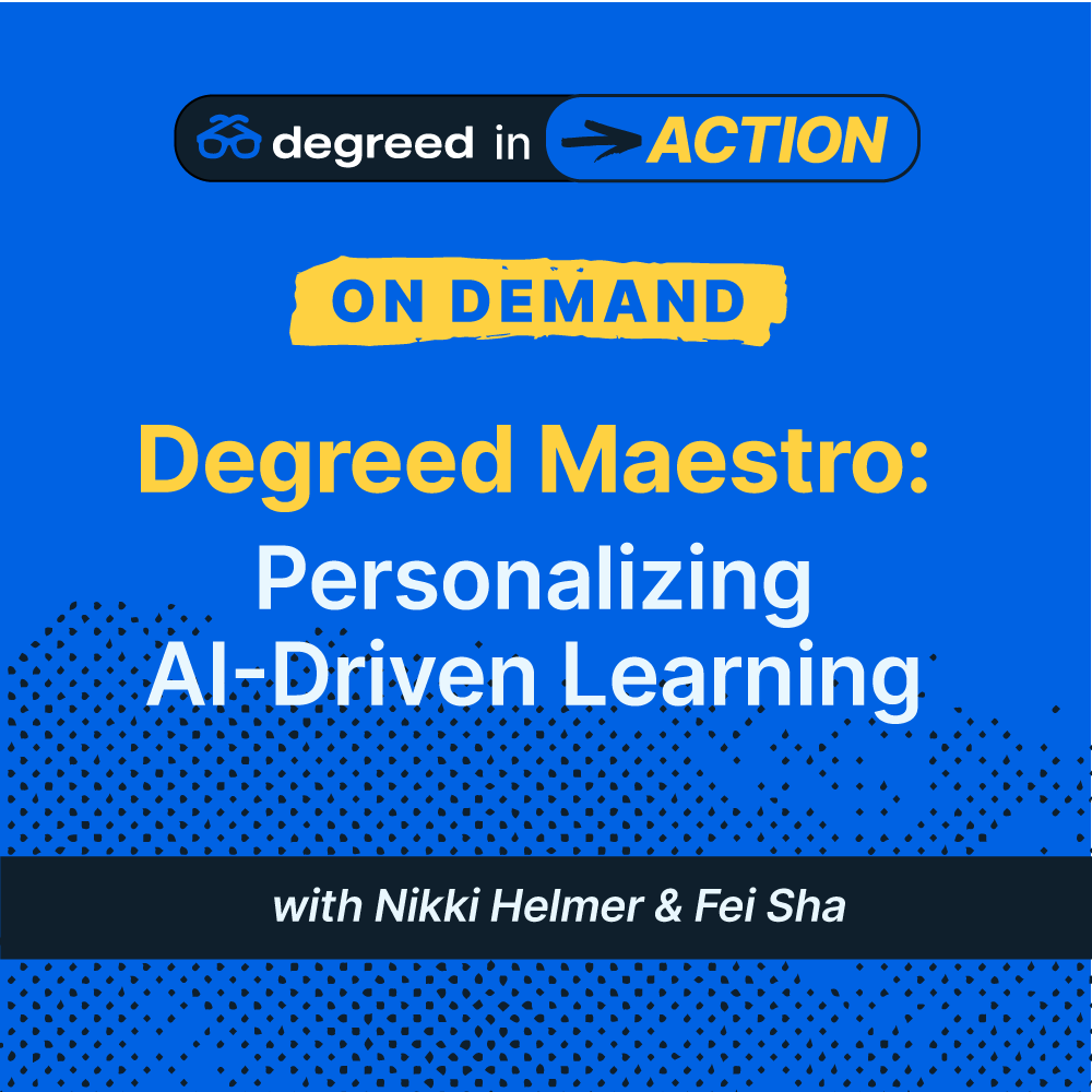 Degreed in Action 2025 | Webinar Series